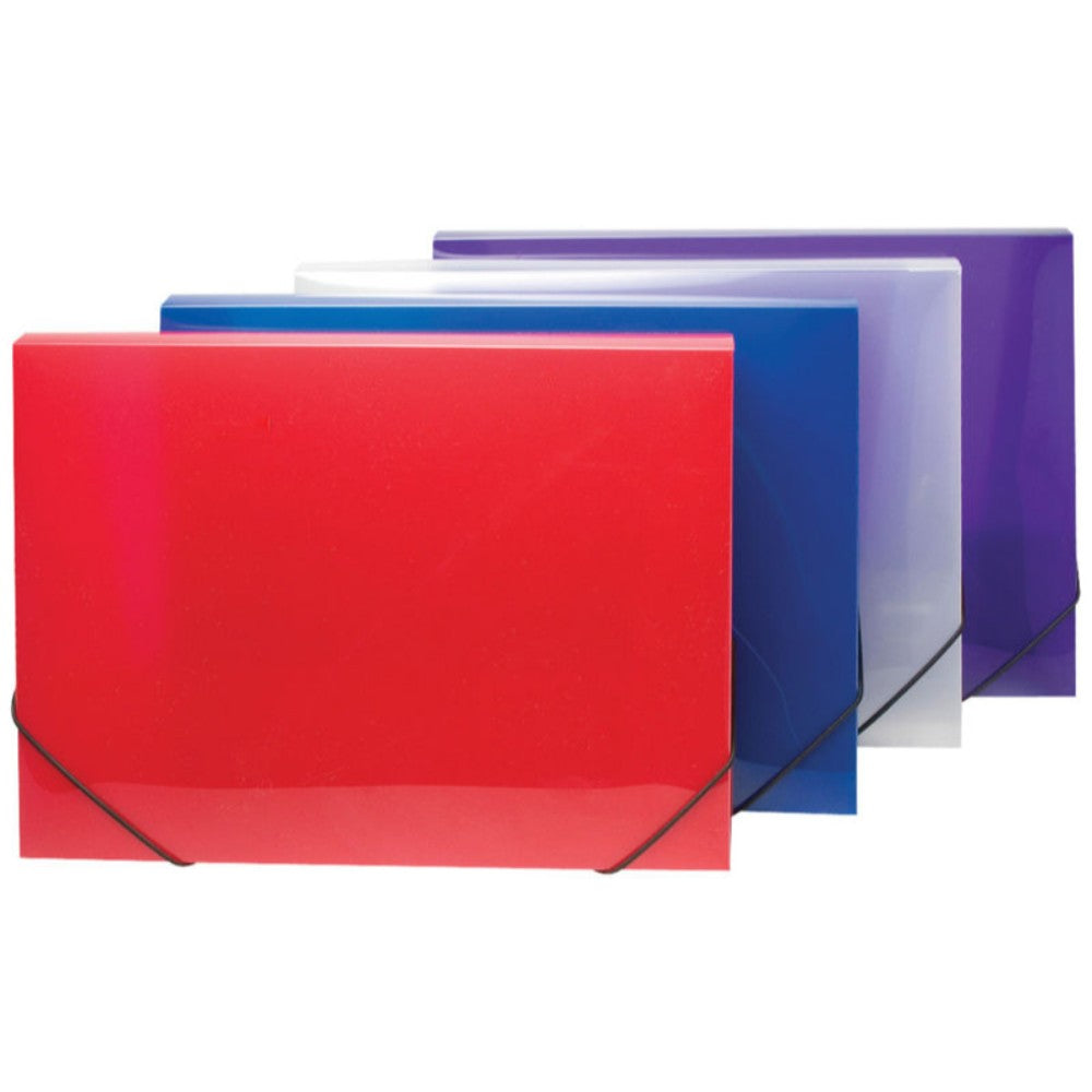 A4 Box File Clearview Colours 30mm– Shop Inc