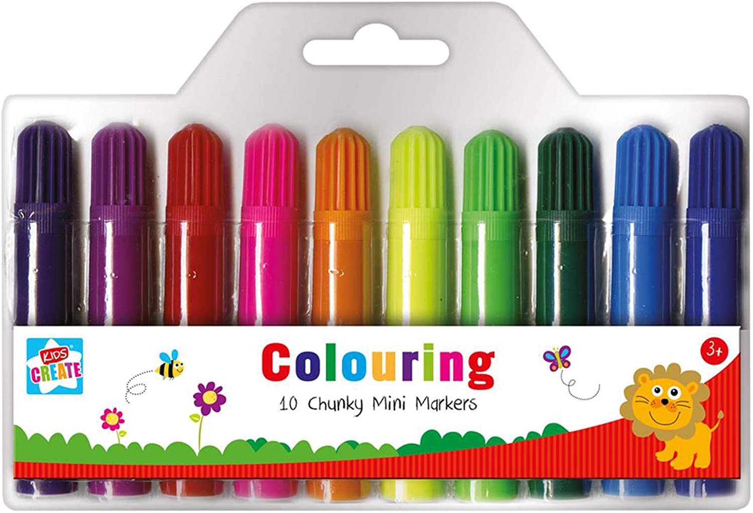 Pack of 10 Chunky Mini Markers– Shop Inc