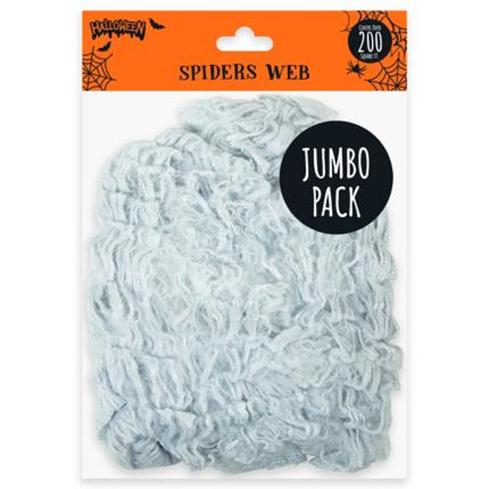 100g Halloween Jumbo Spider Web– Shop Inc