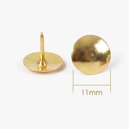 Pack of 1000 Golden Thumb Tack Push Pins– Shop Inc