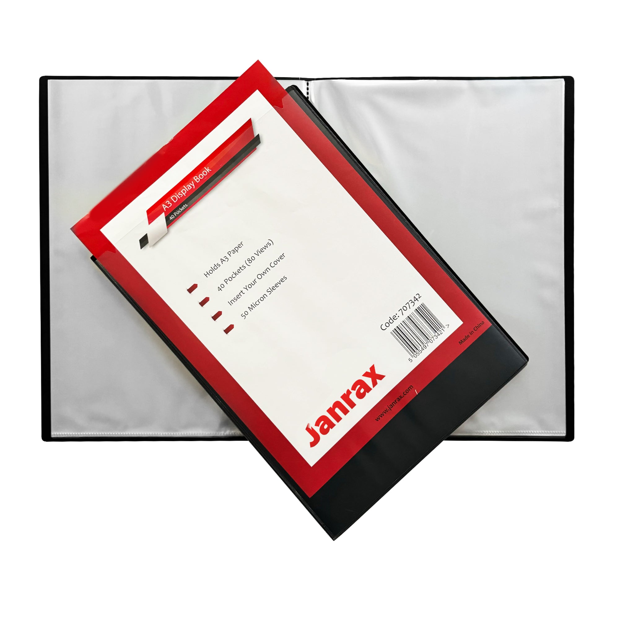 A3 40 Pockets Presentation Display Book by Janrax– Shop Inc