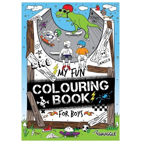 My Fun Colouring Book for Boys– Shop Inc