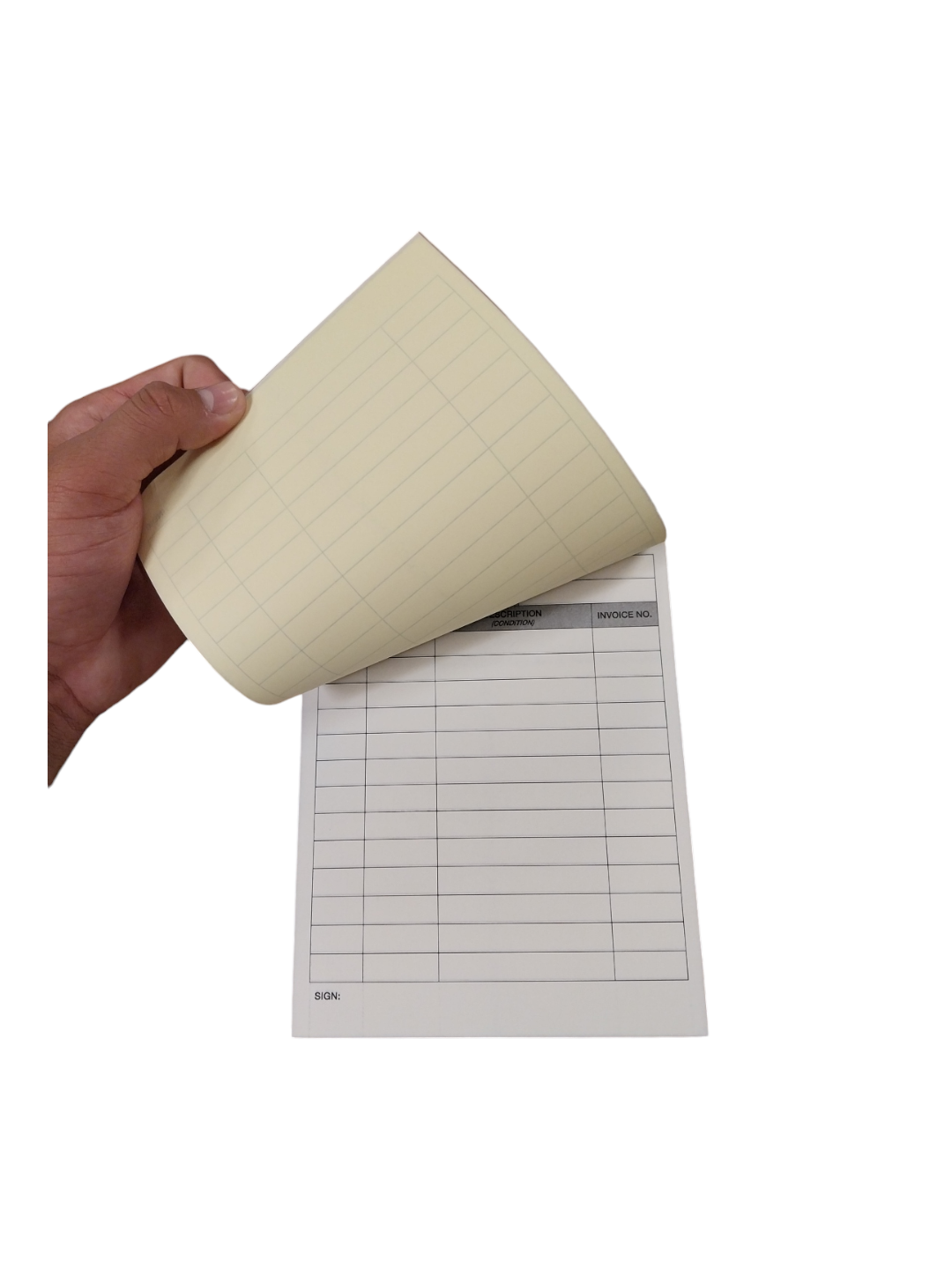 A5 50 Sheets Non-Carbon Required Returns Note Book– Shop Inc