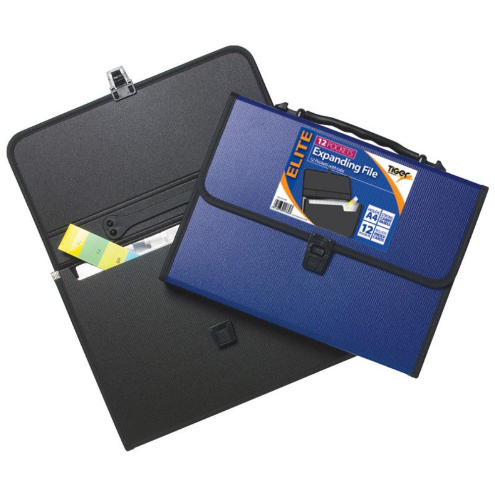 A4 Elite 12 Part Expanding File– Shop Inc