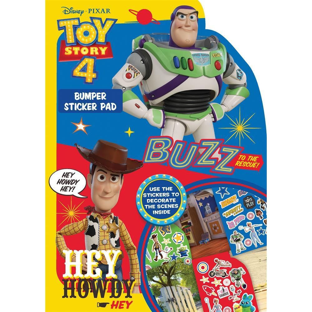 Toy Story 4 Bumper Sticker Pad– Shop Inc