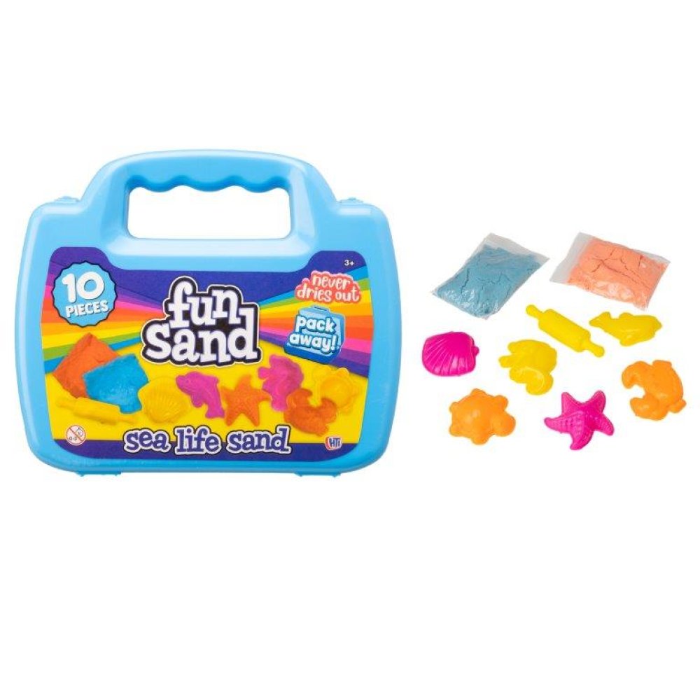 Sea Life 10 Piece Play Sand in Carry Case– Shop Inc