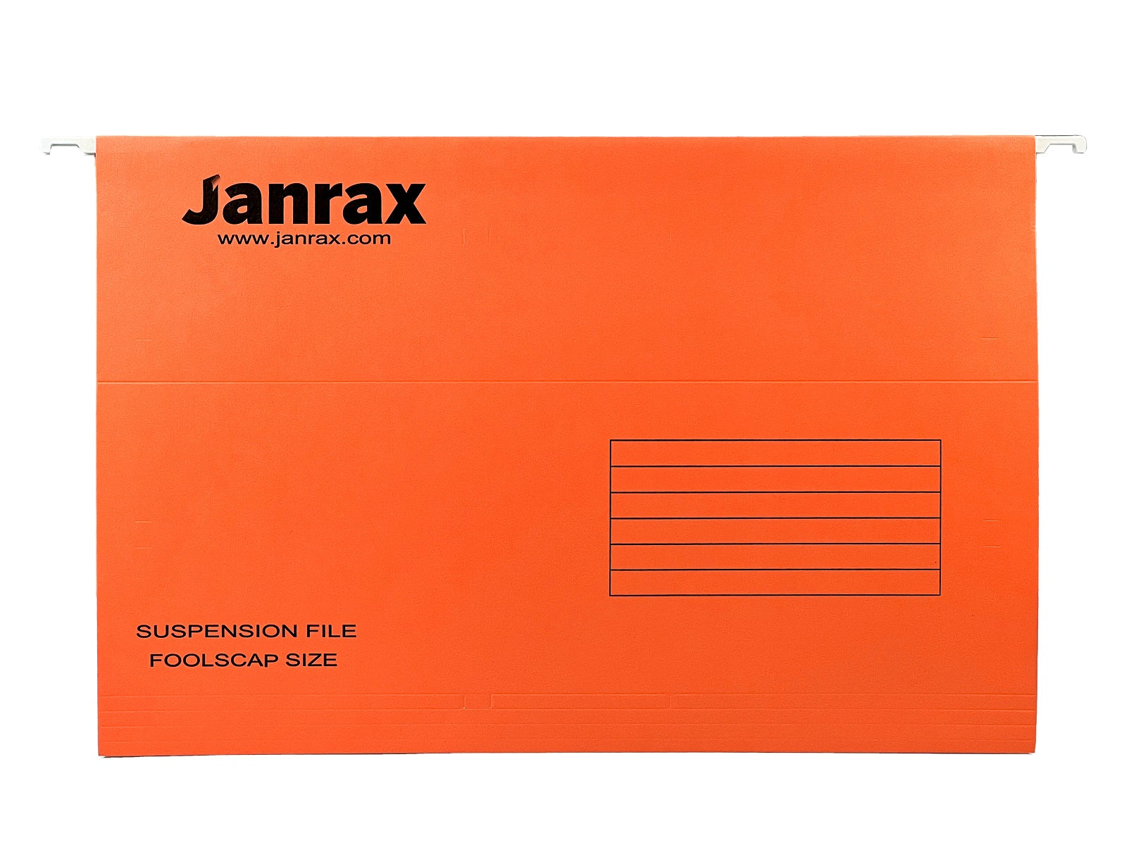 Pack of 50 Orange Foolscap Suspension Files– Shop Inc