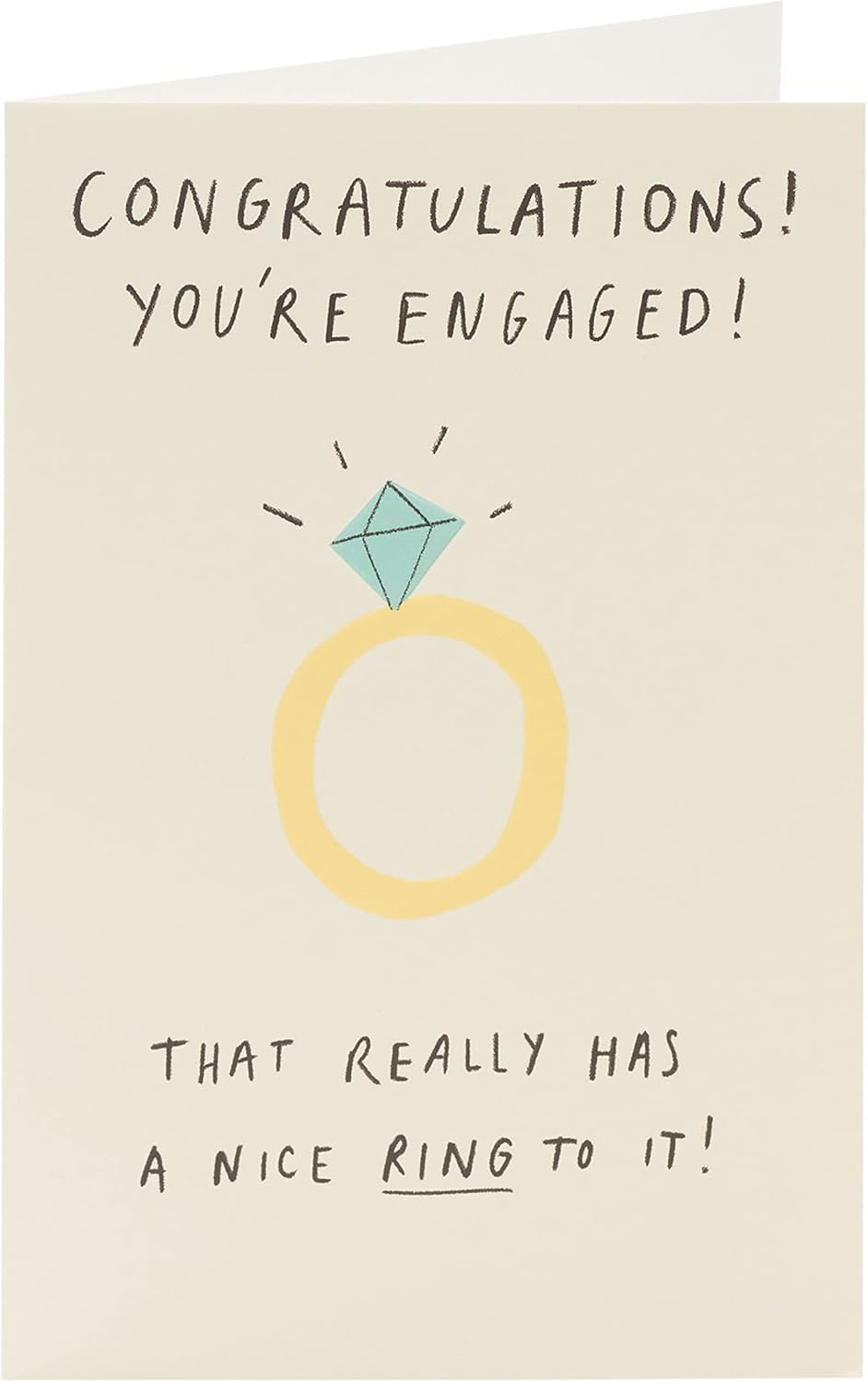 Funny Engagement Congratulations Card– Shop Inc