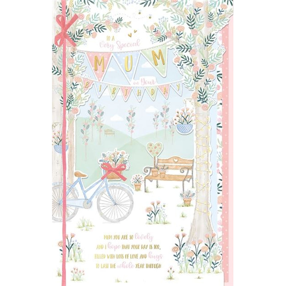 Bunting Design Mum Birthday Card– Shop Inc