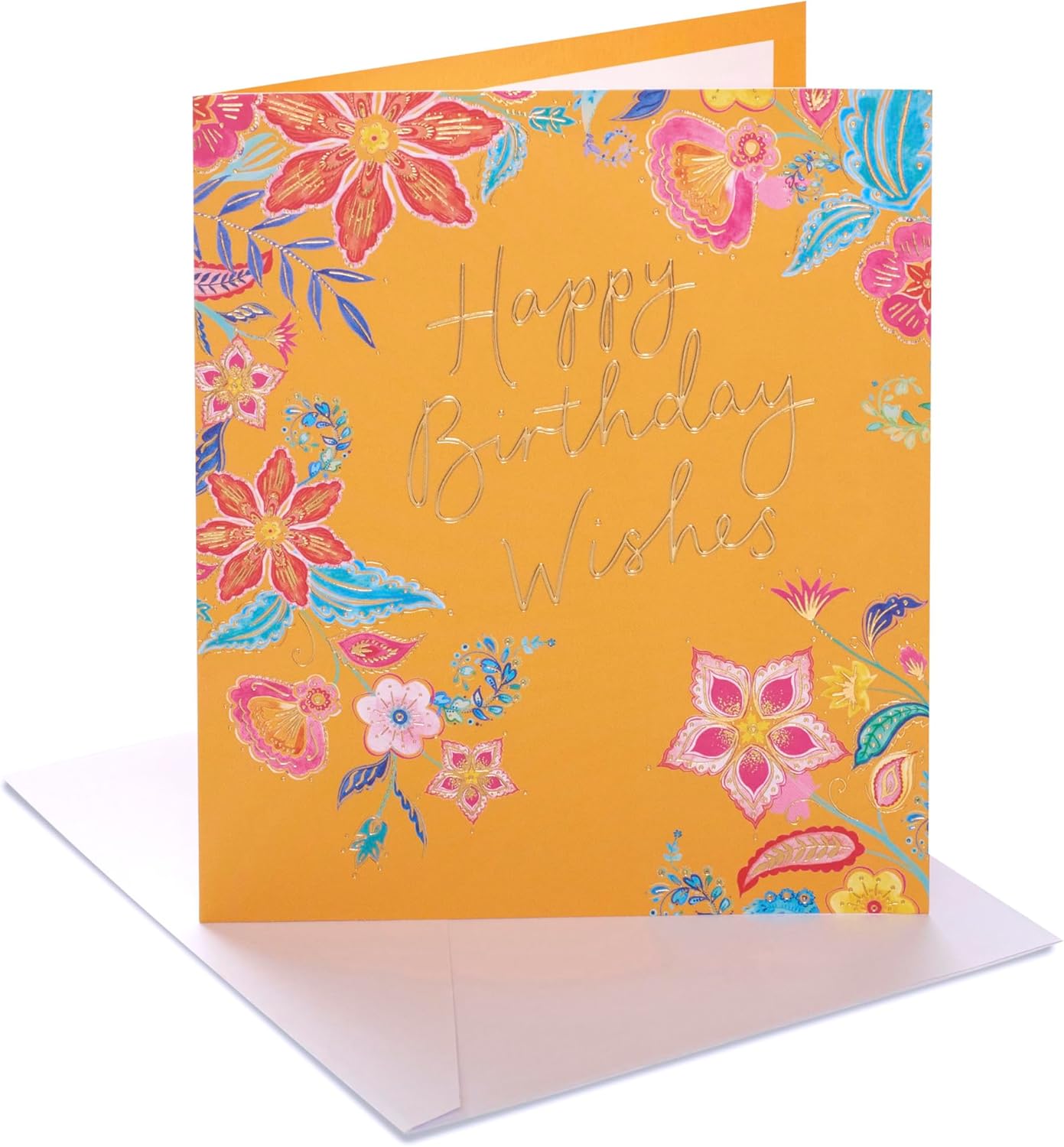 Bright Floral Design Birthday Card– Shop Inc