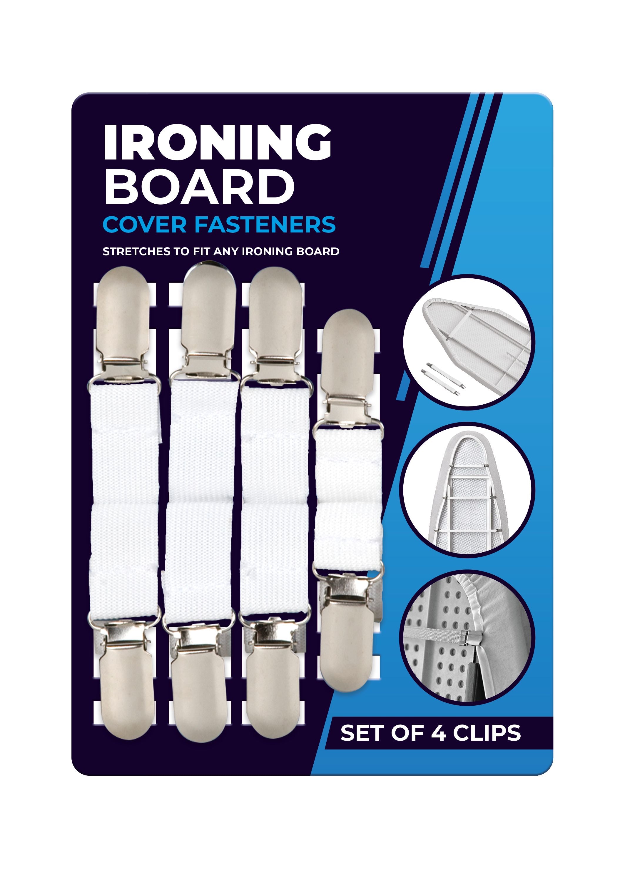 Set of 4 Iron Board Clips– Shop Inc