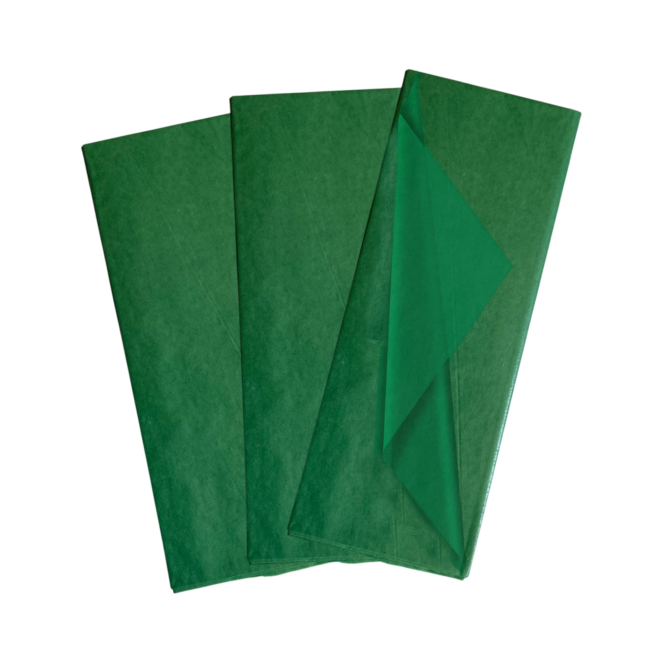 Pack of 10 Dark Green Acid Free 50 x 70cm Tissue Paper Sheets– Shop Inc