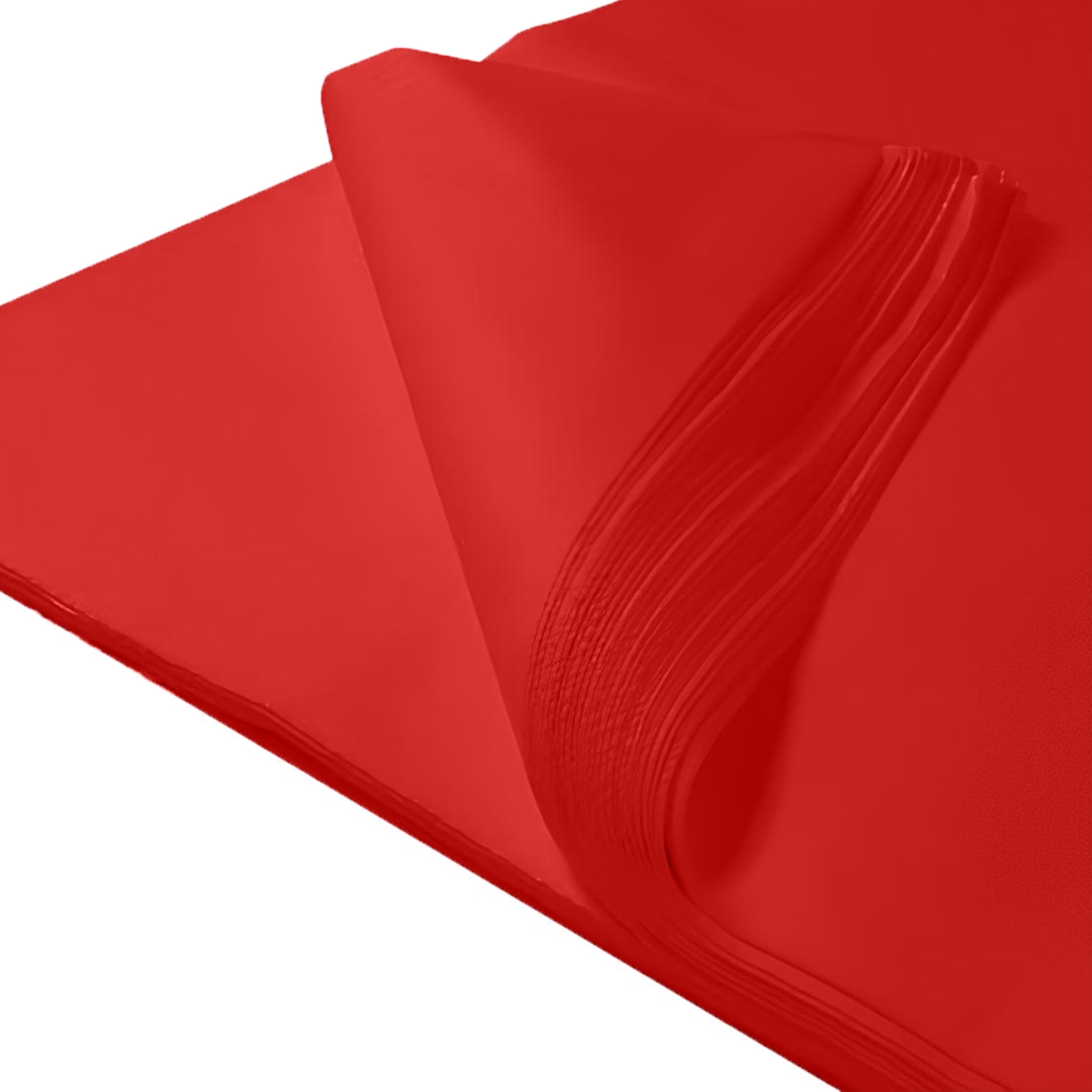 Red Tissue Paper 500 x 750mm 480 Sheets Per Ream - Ideal for Gift Wrap ...