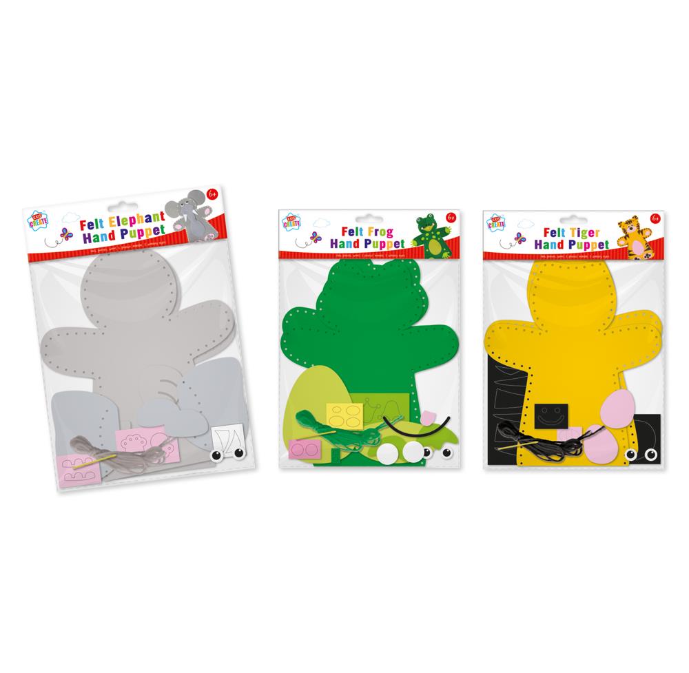 Create Your Own Hand Puppets Sewing Set– Shop Inc