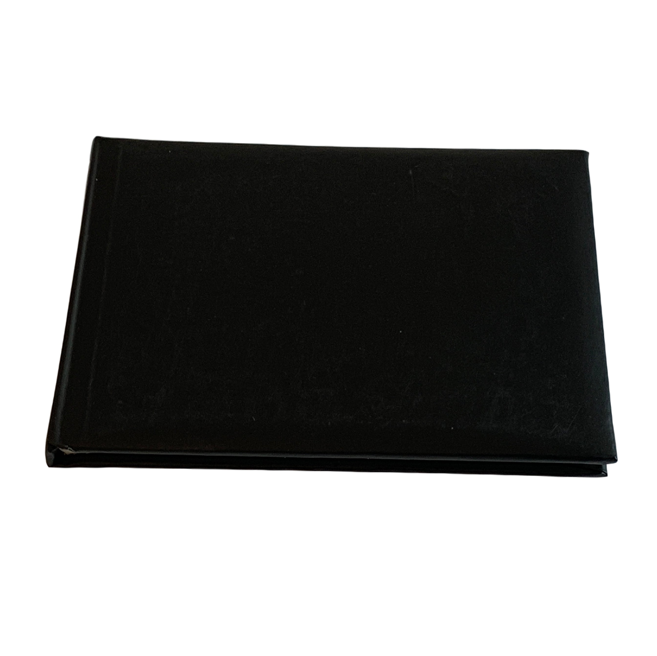 Plain Cover Black Autograph Book by Janrax - Signature End of Term Sch ...