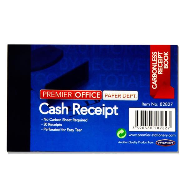4"x2.5" Carbonless Duplicate Cash Receipt Book by Premier Office– Shop Inc