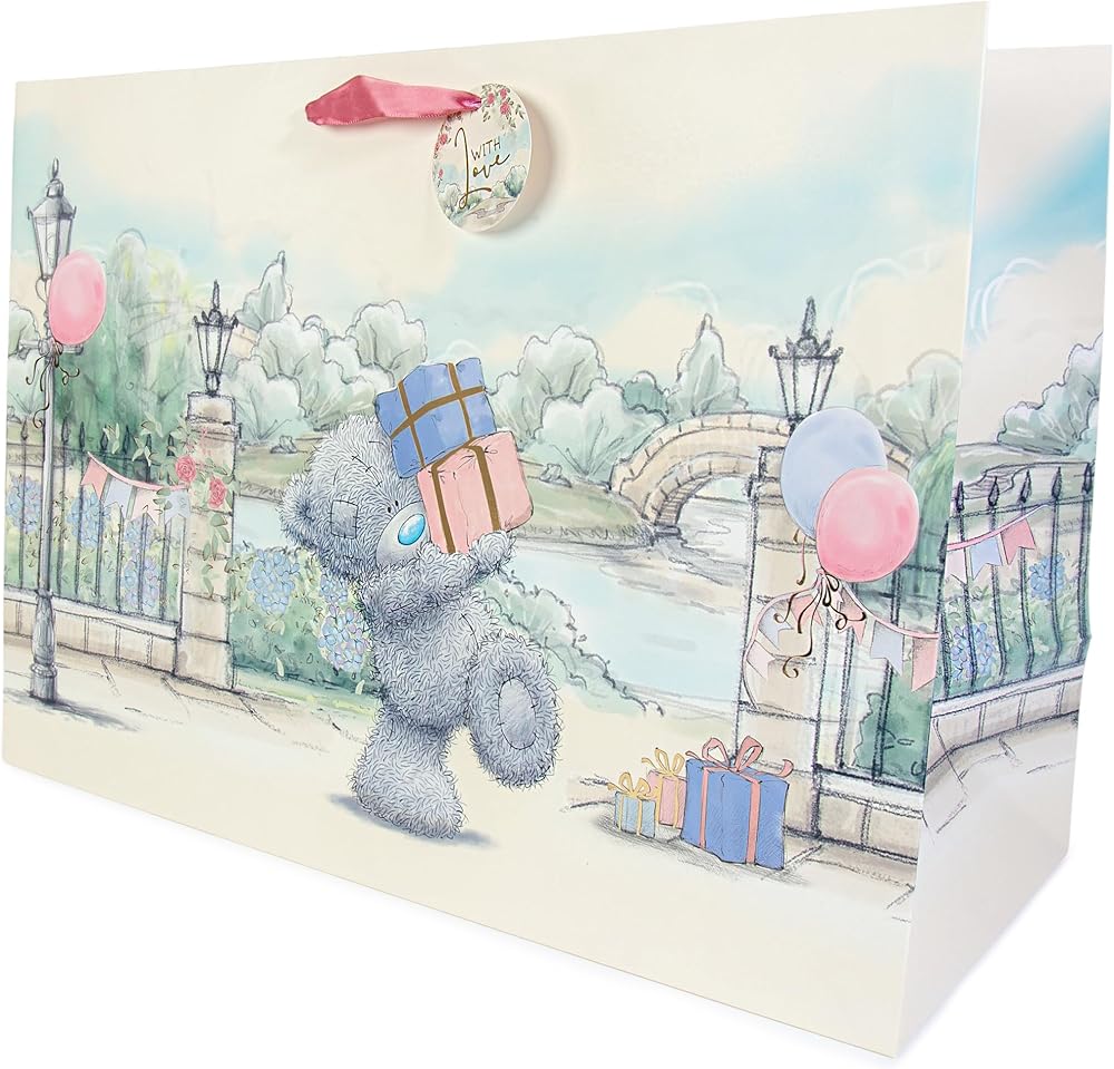 Me to You Tatty Teddy Extra Large Luxury Gift Bag For Any Occasion Off ...