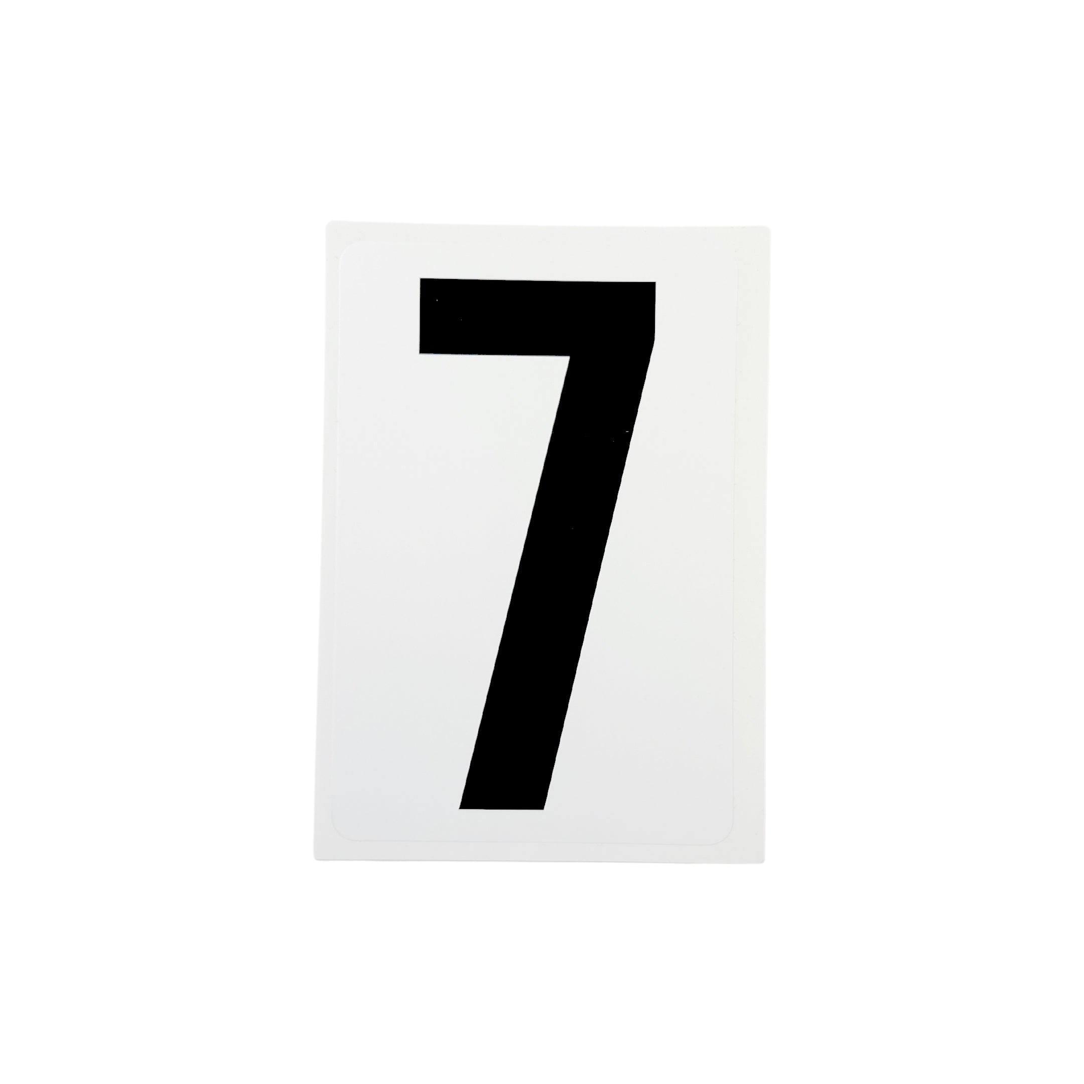 Waterproof Wheelie Bin Black Number 7 Sticker– Shop Inc