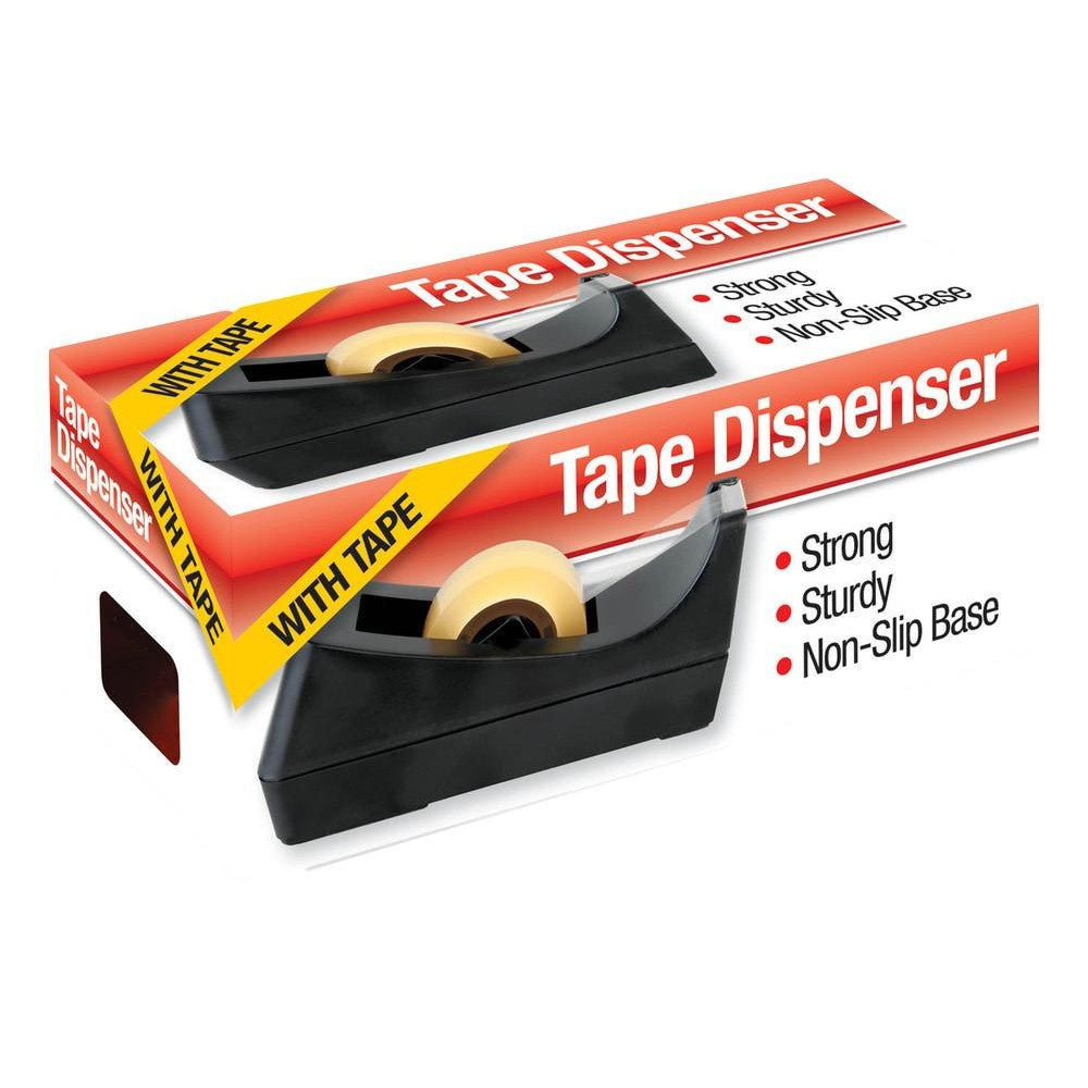 Desk Tape dispenser with 18mm x 20m Tape– Shop Inc