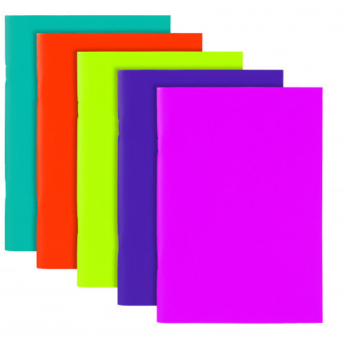 A5 Bright Polypropylene Cover Exercise Book– Shop Inc