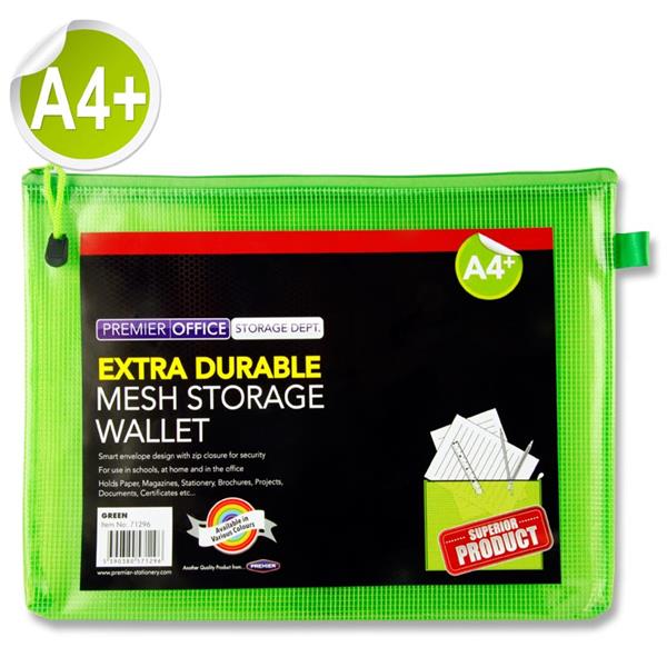 A4+ Extra Durable Caterpillar Green Mesh Wallet by Premto– Shop Inc