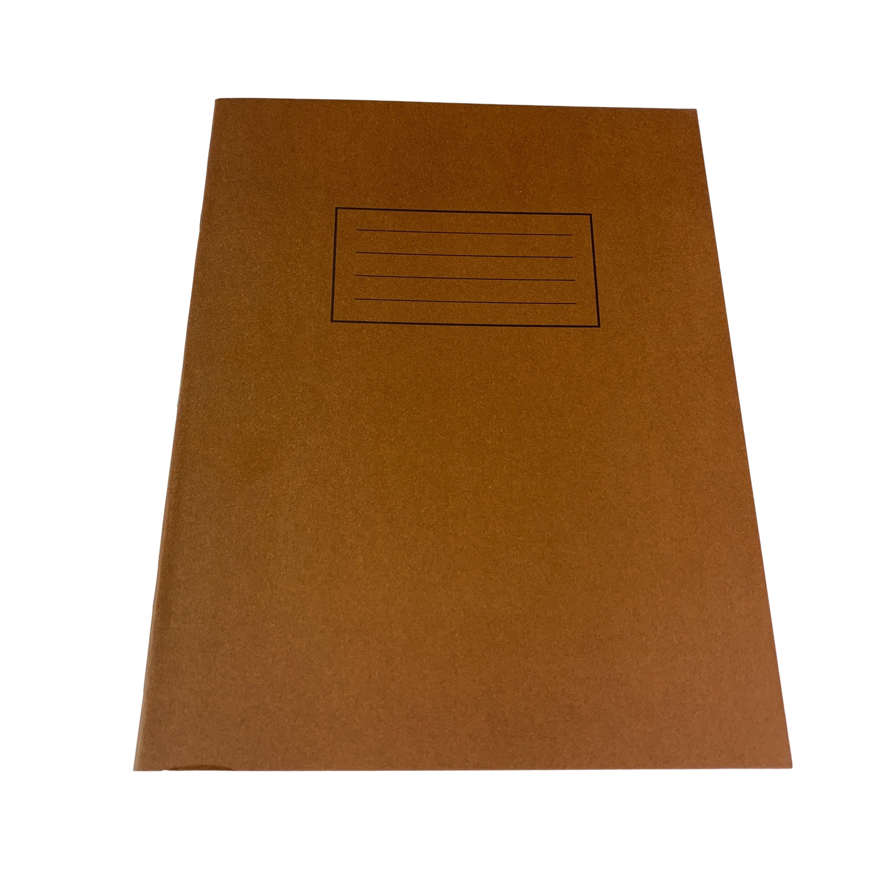 Pack of 50 Janrax 9x7" Brown 80 Pages Feint and Ruled Exercise Books ...