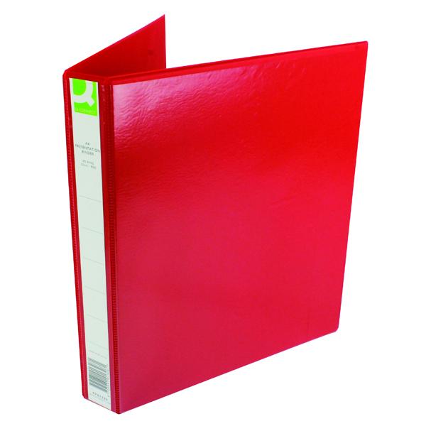 A4 25mm Presentation Red 4D-Ring Binder– Shop Inc