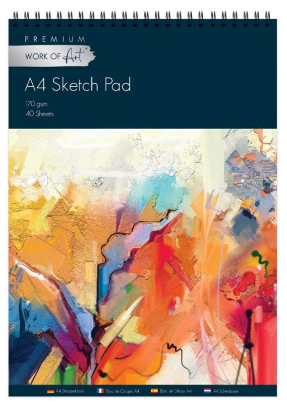 A4 40 Sheets Artists Easynote Sketch Pad– Shop Inc
