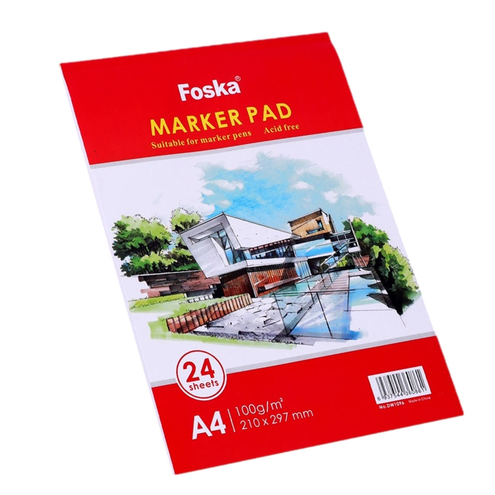 A4 24 Sheets Top Glued Open Marker Pad– Shop Inc