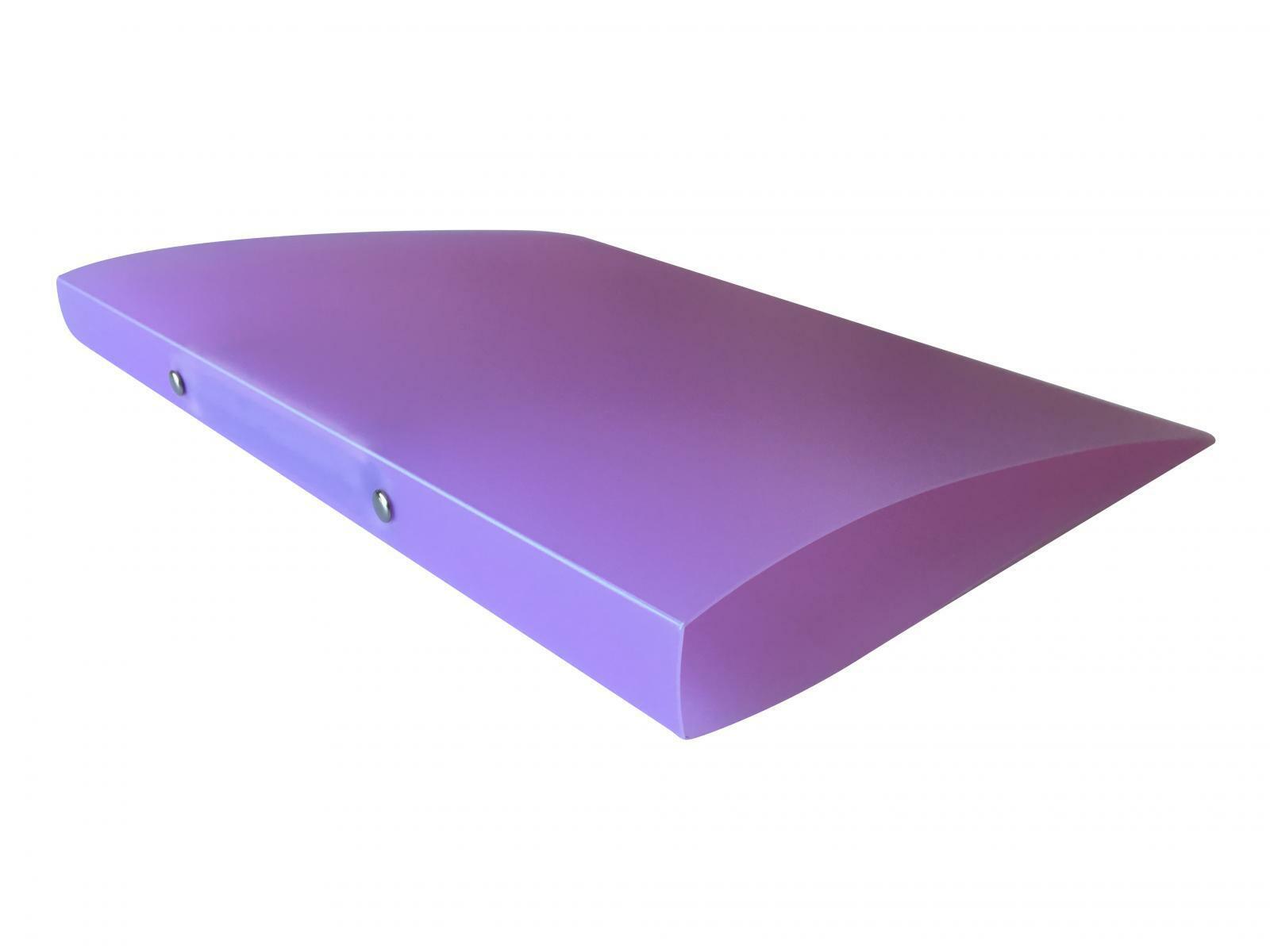 A4 Slim Pink Translucent Ringbinder– Shop Inc