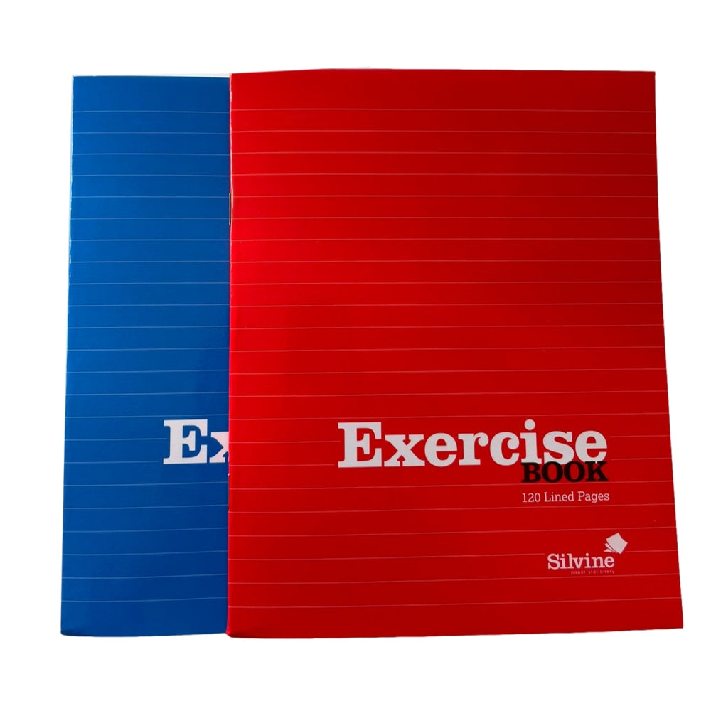 203 x 165mm 120 Lined Pages Exercise Book– Shop Inc