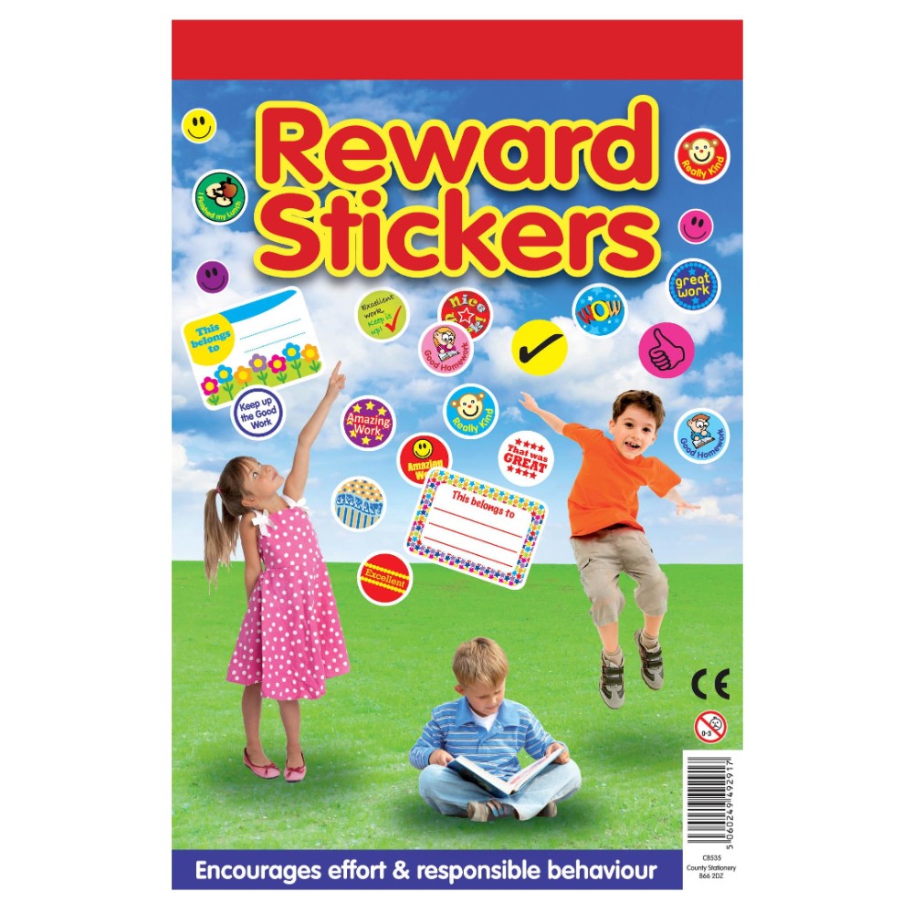Pack of 1000+ Reward Stickers– Shop Inc
