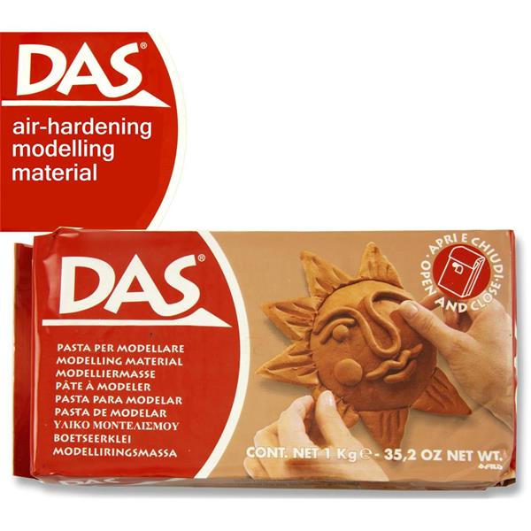 1kg Das Terracotta Air Hardening Modelling Clay by Fila– Shop Inc
