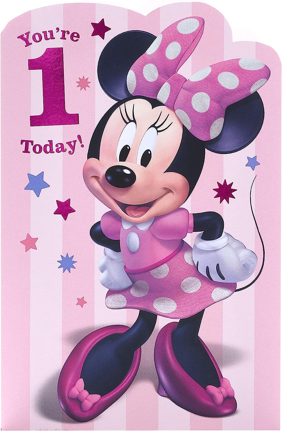 Happy Birthday Minnie Mouse Minnie Pink 3rd Birthday Girl Svg, Minnie