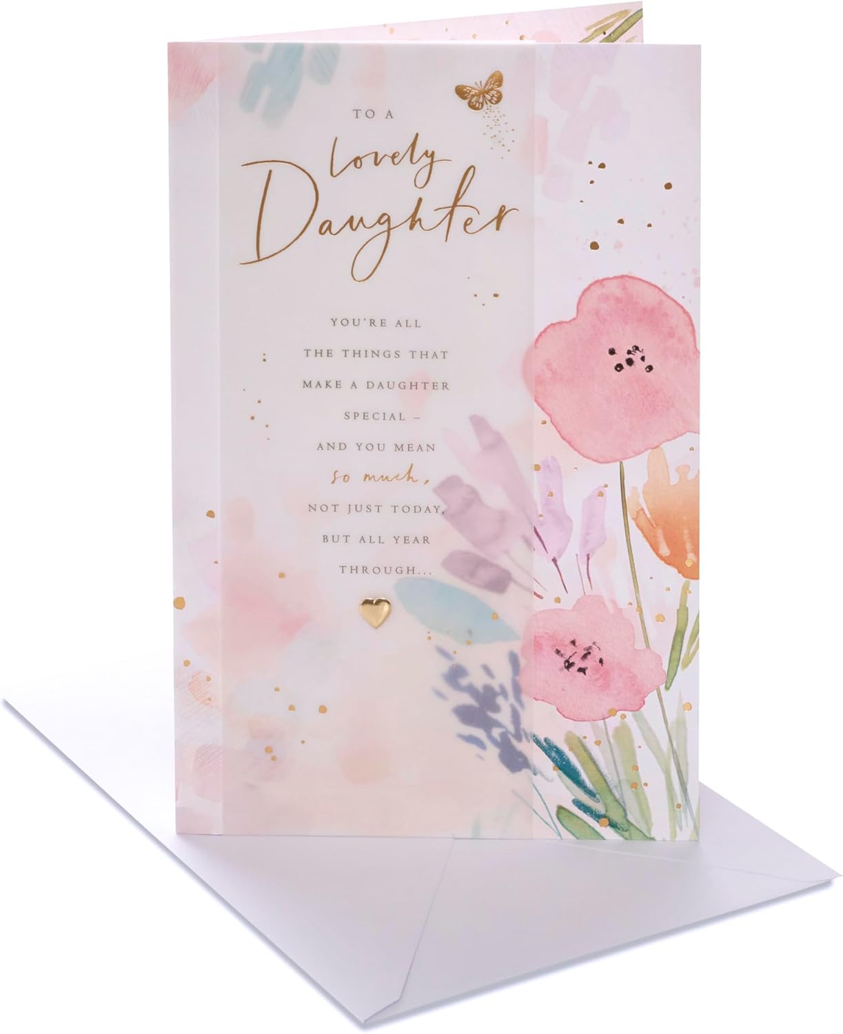 Loving Design Floral Daughter Birthday Card– Shop Inc