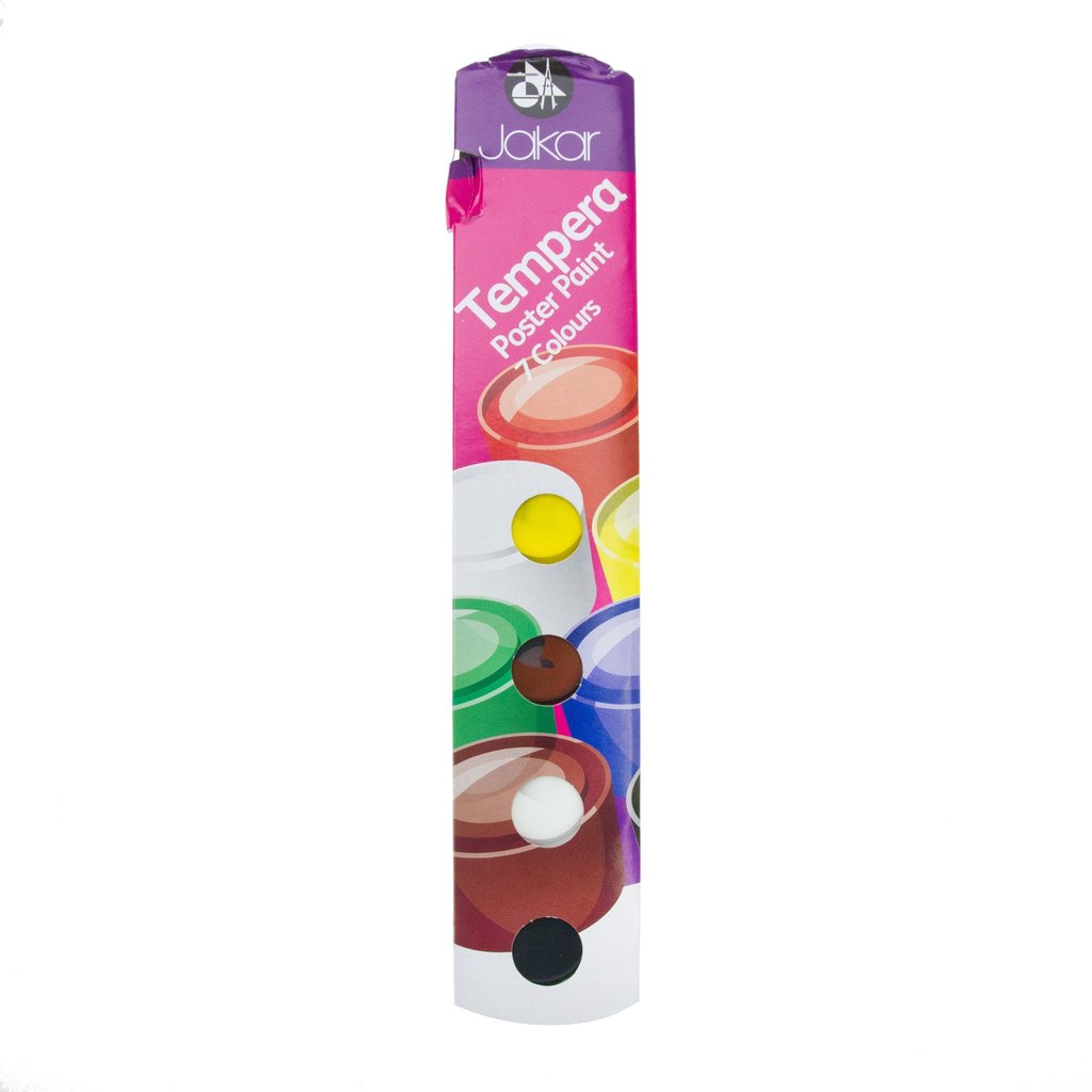 Pack of 7 Tempera Poster Paints 7 Colours– Shop Inc