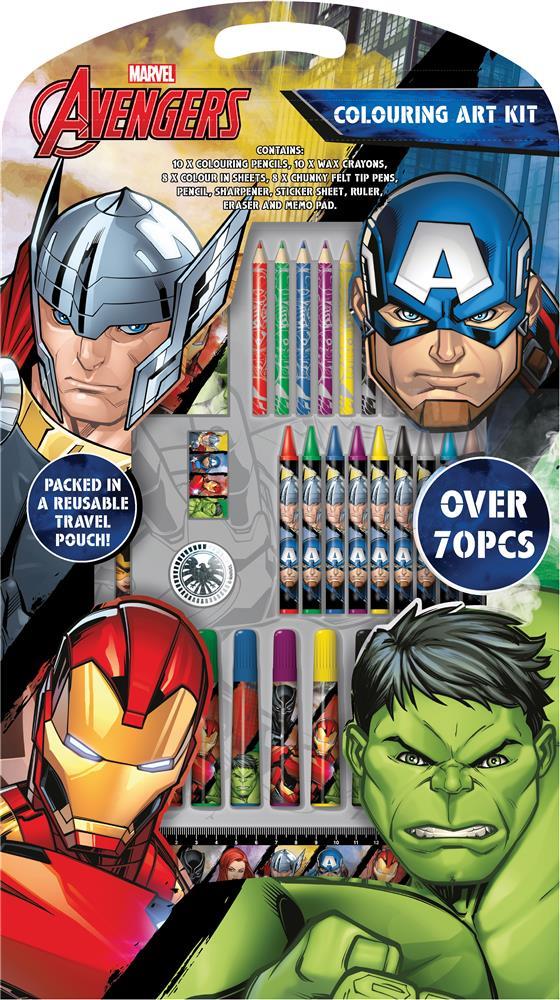 Marvel Avengers Colouring Art Kit– Shop Inc