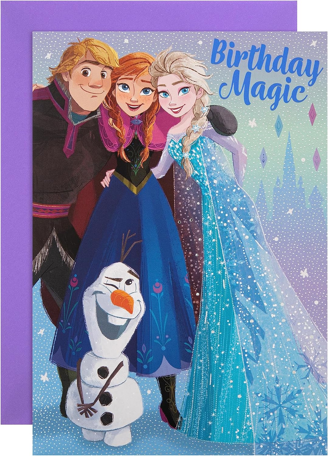 Disney Frozen Design Birthday Card with Activity– Shop Inc