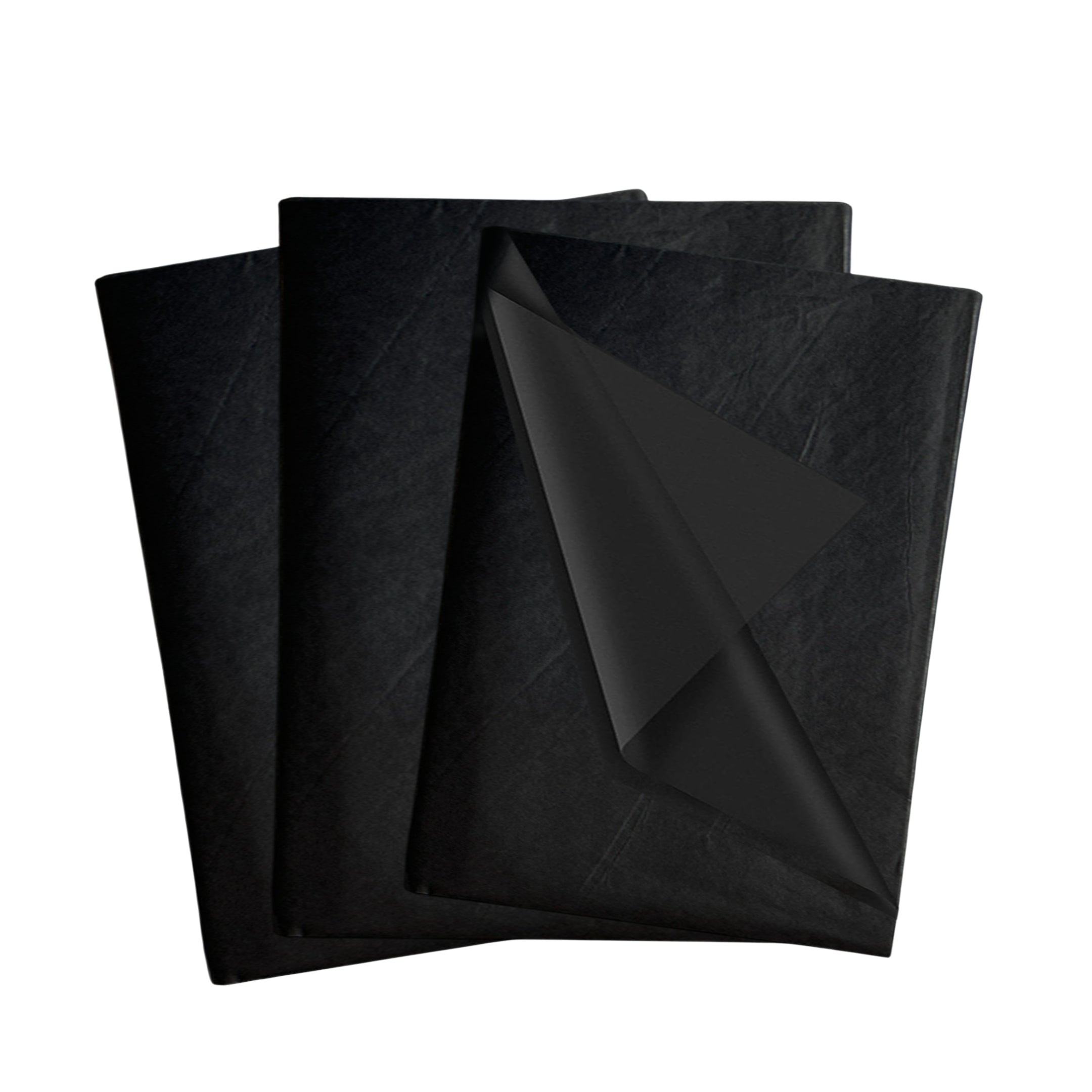 Pack of 180 Black Acid Free 50 x 70cm Tissue Paper Sheets– Shop Inc