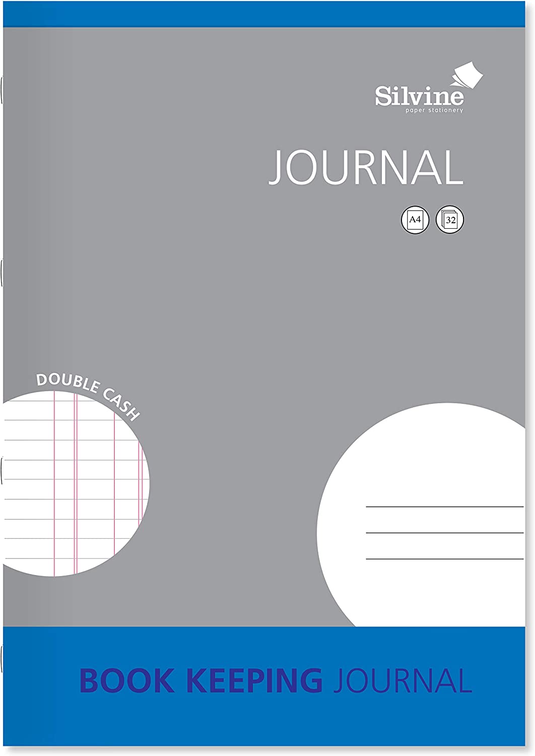 32 Pages A4 Keeping Double Cash Journal Book– Shop Inc