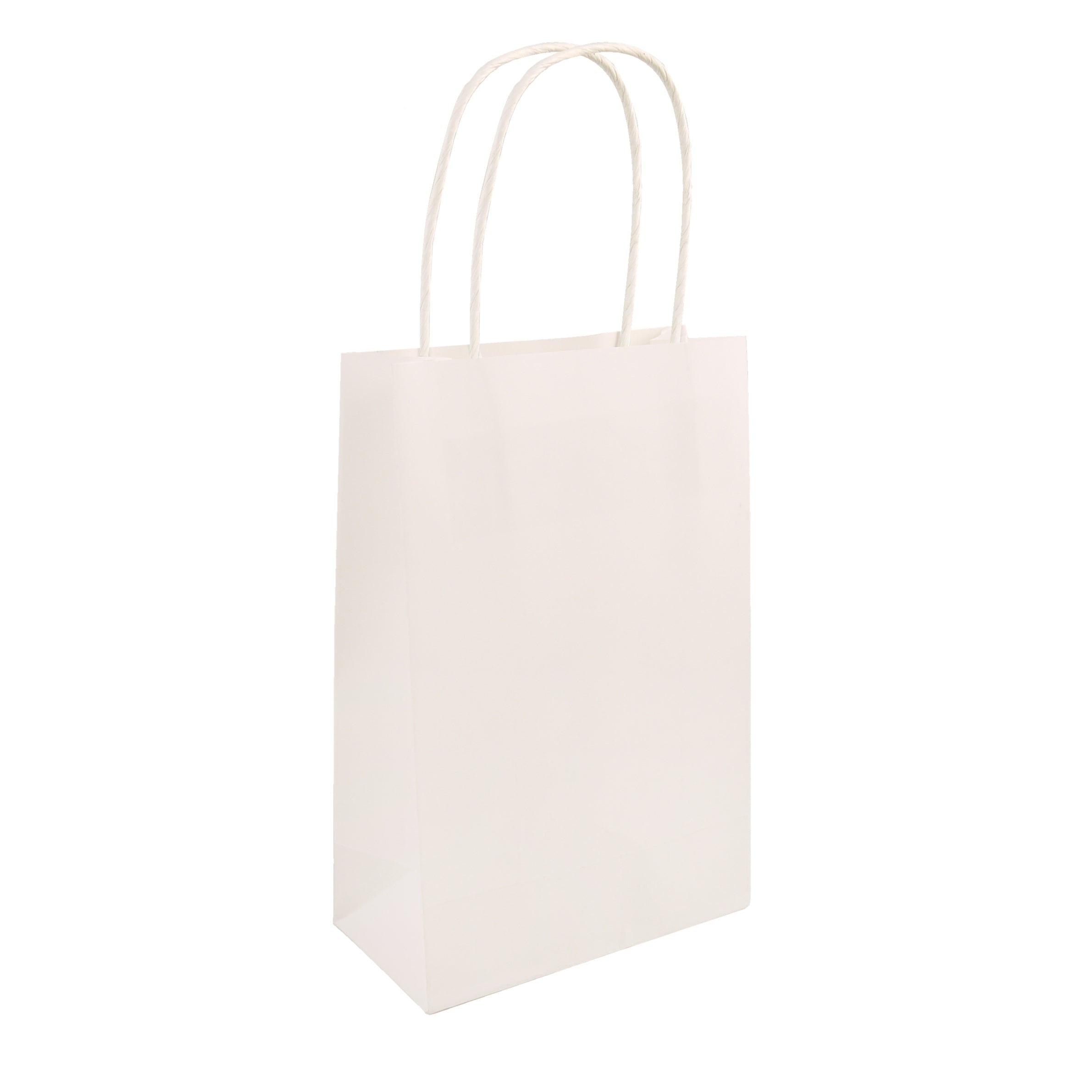 Pack of 24 White Party Bags with Handles– Shop Inc