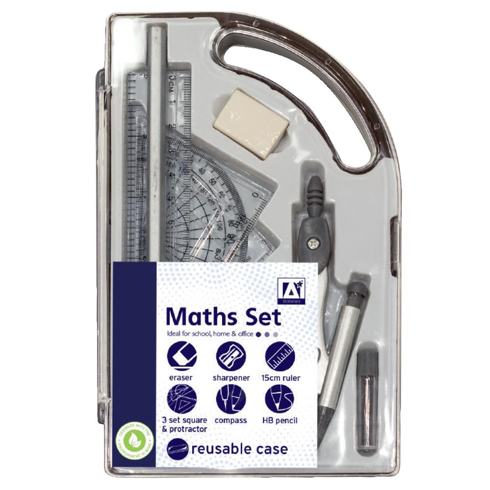 9 Piece Maths Geometry Set– Shop Inc