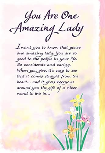You Are One Amazing Lady Open Card– Shop Inc