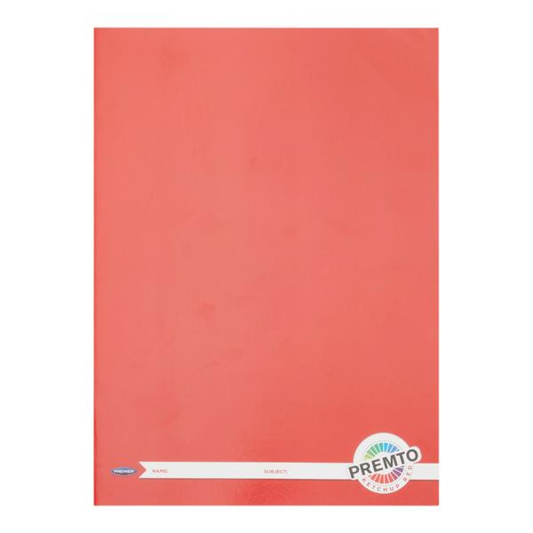 A4 120 Pages Ketchup Red Manuscript Book by Premto– Shop Inc