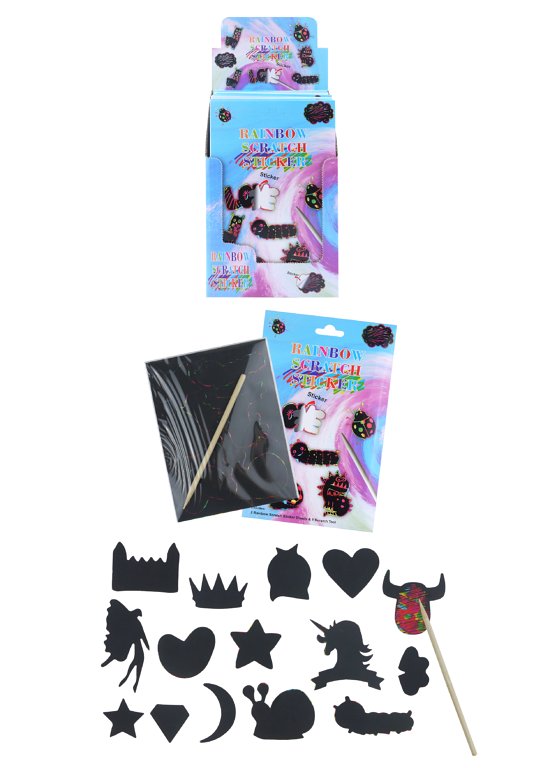 Scratch Magic Colour Sticker Set– Shop Inc