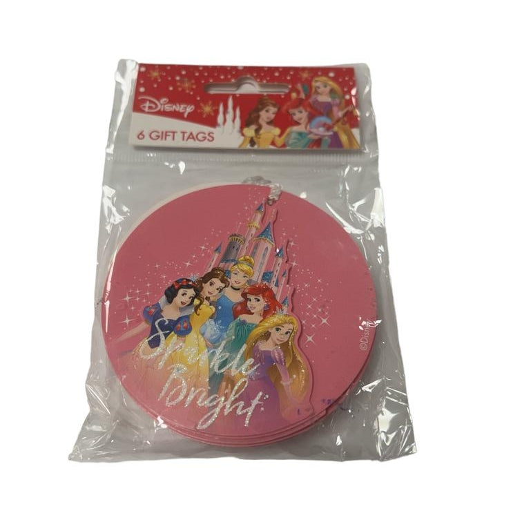Pack of 6 Disney Princess Gift Tags– Shop Inc
