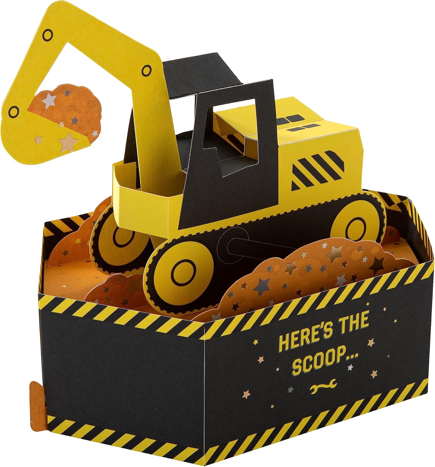 3D Pop-Up Digger Design Kids Birthday Card– Shop Inc