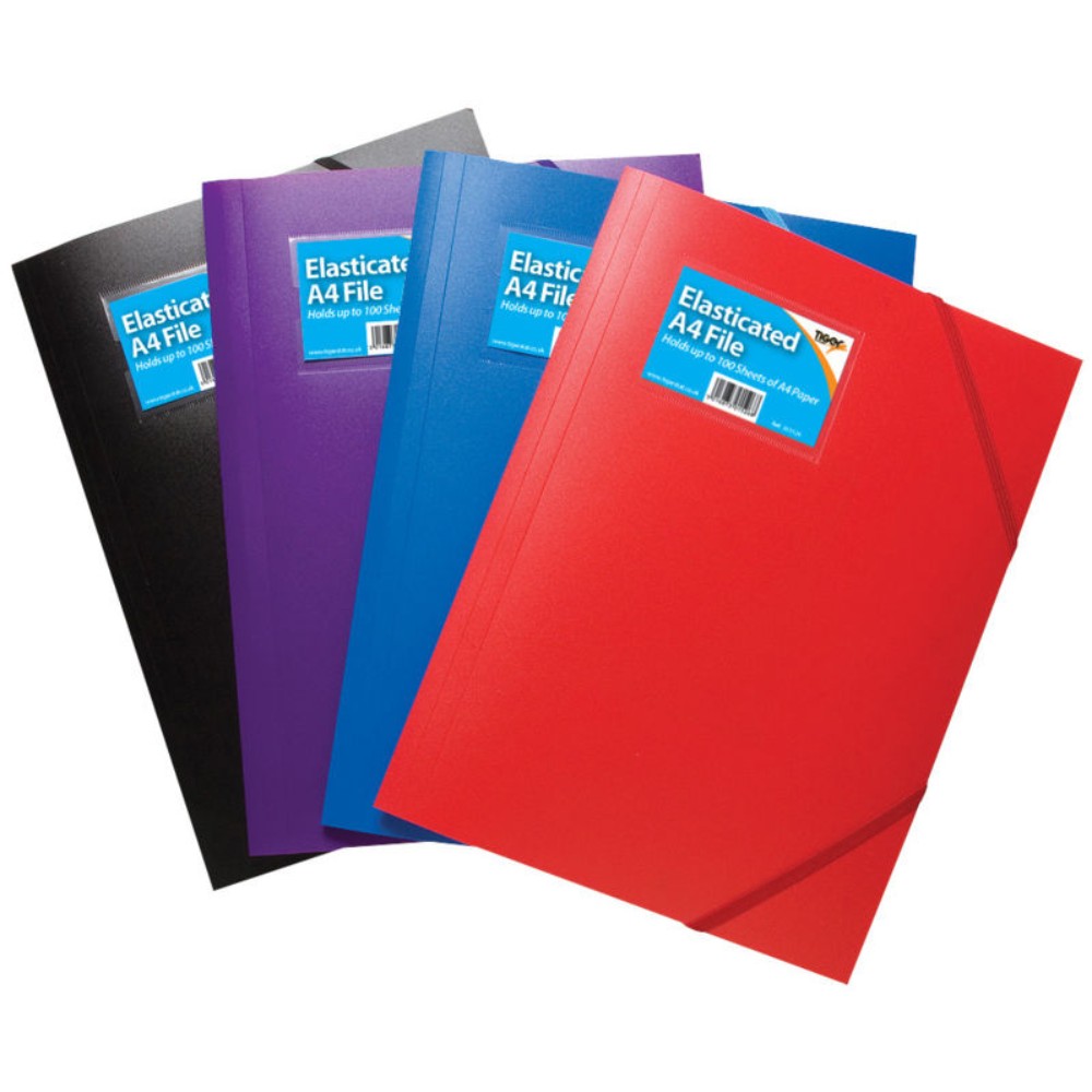 A4 3 Flap Folder Assorted Solid Colour– Shop Inc