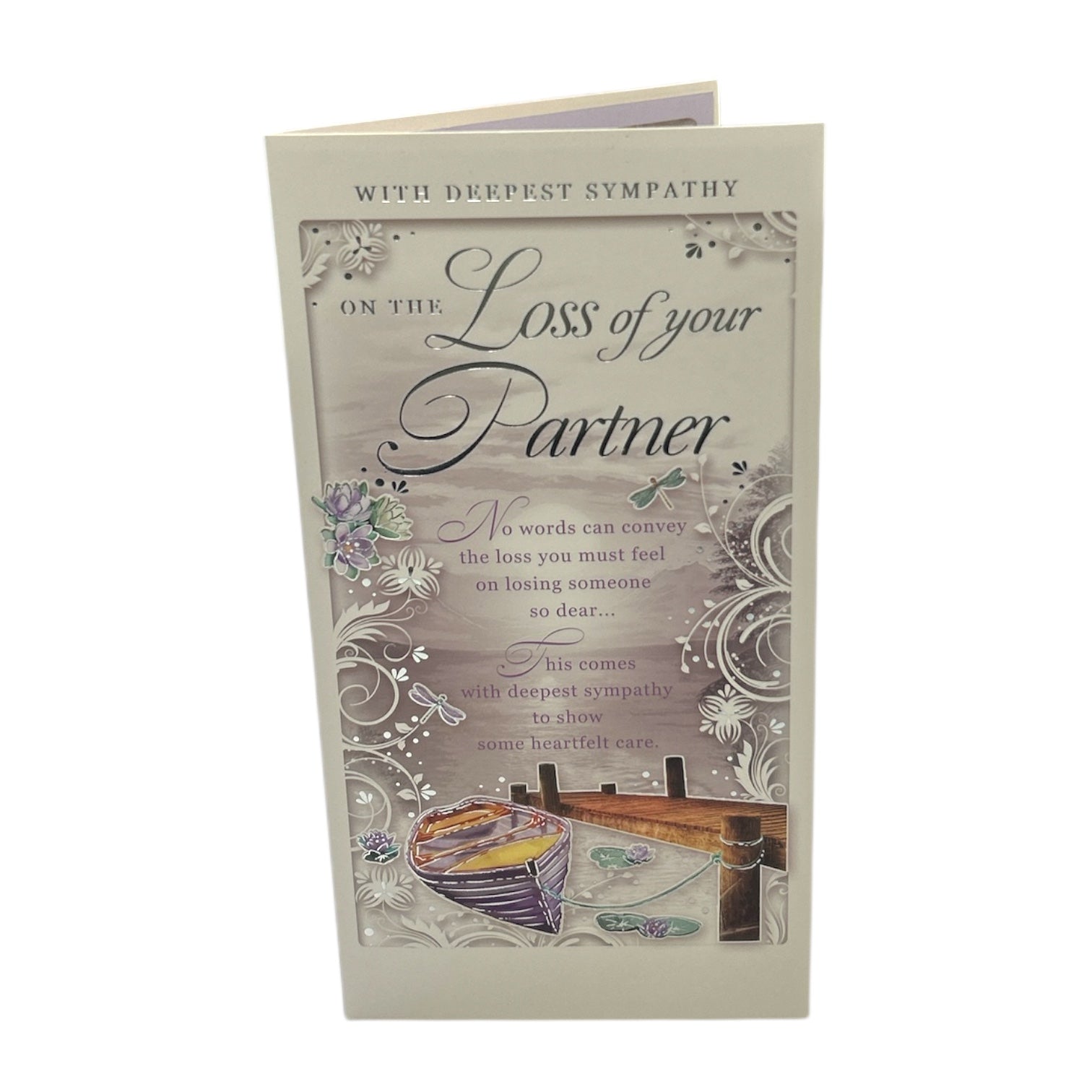 Loss of Partner Dockside Design Sympathy Opacity Card– Shop Inc