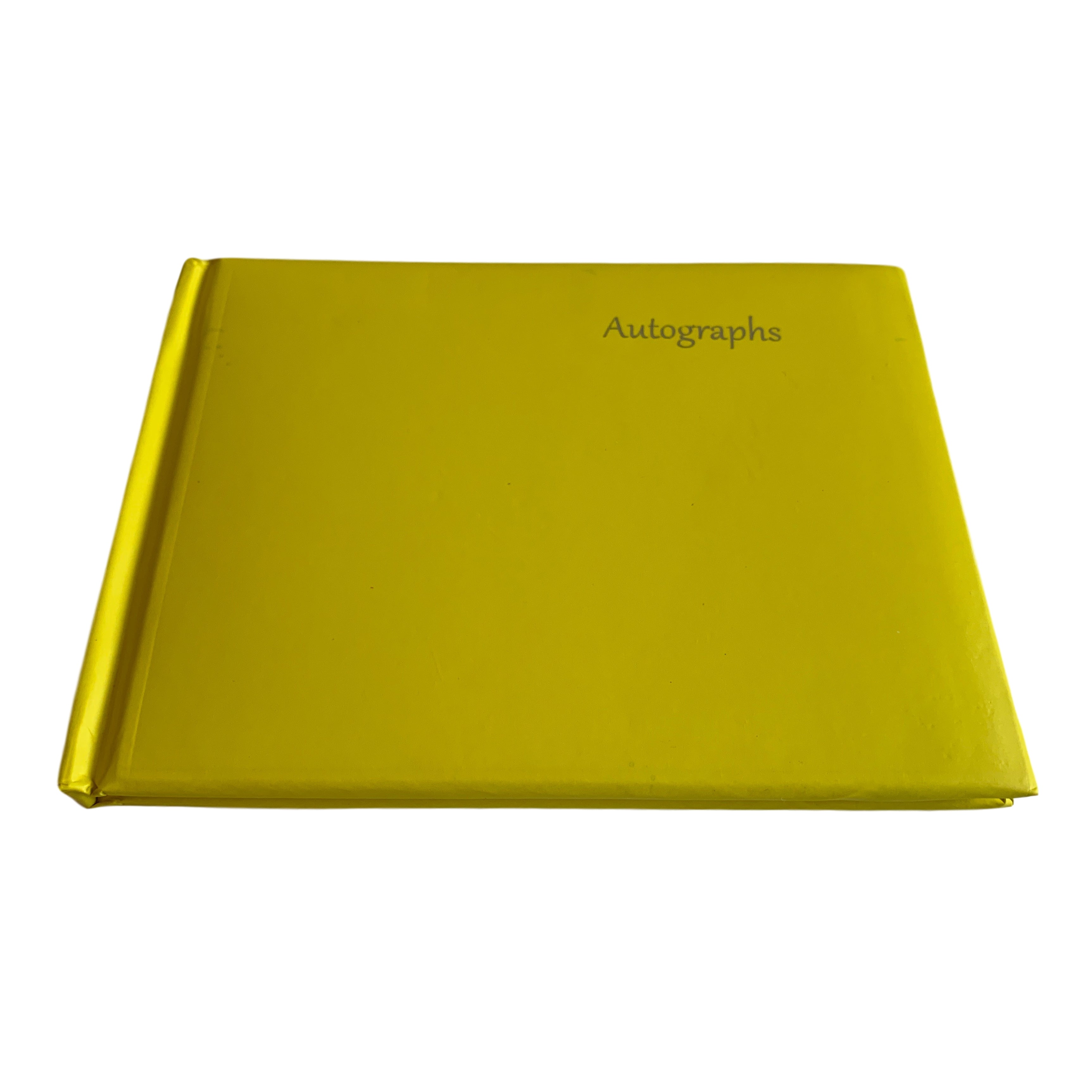 Yellow Autograph Book by Janrax - Signature End of Term School Leavers ...